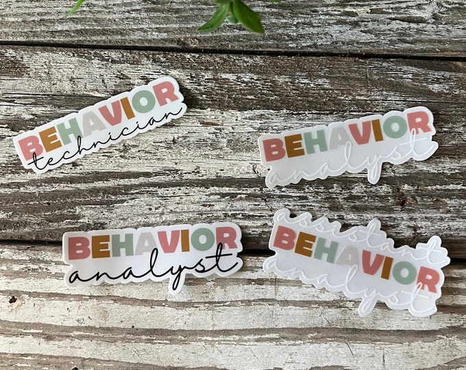 Changing Lives One Session at a Time Sticker Therapist Sticker BCBA RBT ...