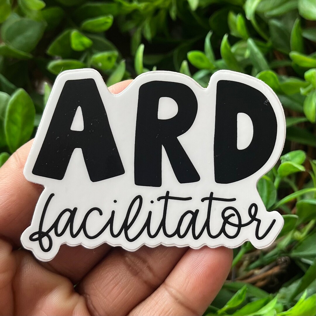 ARD Facilitator, Special Education Decal, Water Bottle Decal, Laptop ...