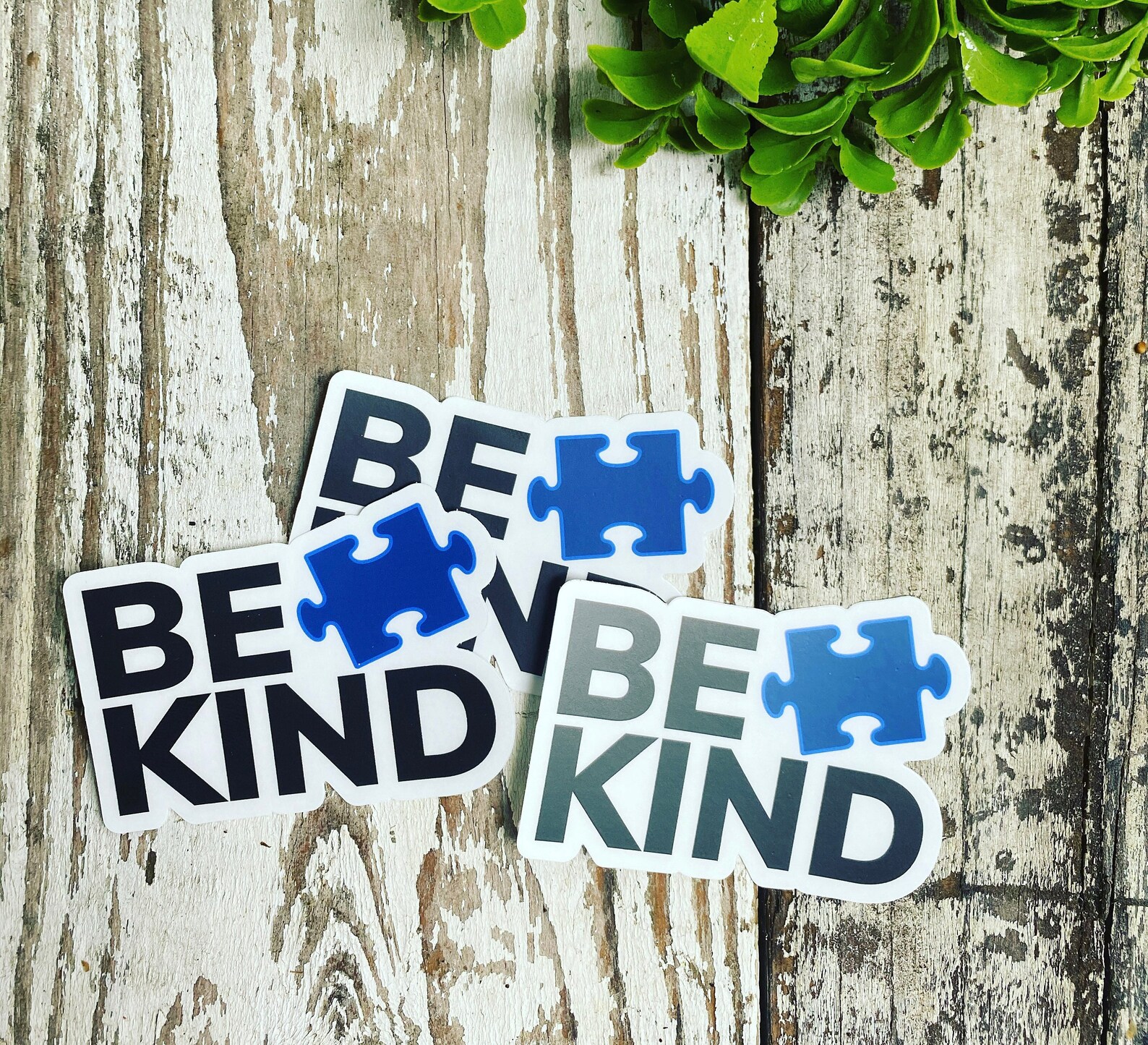 Be Kind Autism Sticker Autism Awareness Sticker Puzzle Piece - Etsy