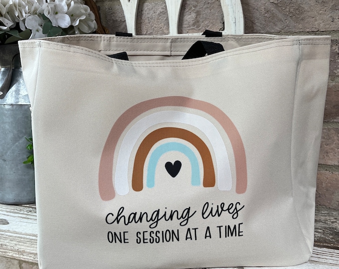 RBT Tote Bag // Registered Behavior Technician Tote // ABA Therapist ...