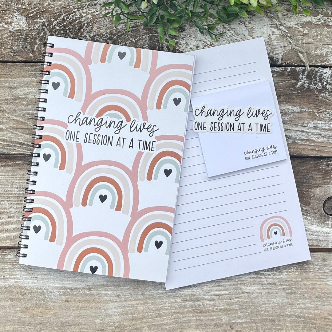 Therapist Stationery Set, Changing Lives One Session at a Time, Therapy ...