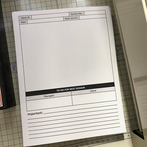 ABA Data Notebook, Slightly Imperfect, Session Notes, Kraft Chipboard ...