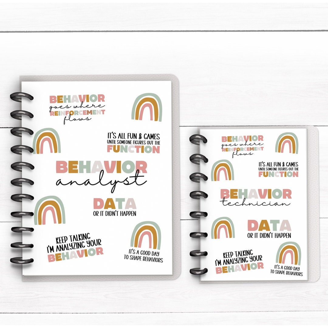 ABA Planner, ABA Notebook, Aba Christmas Gift, Behavior Analyst Planner ...
