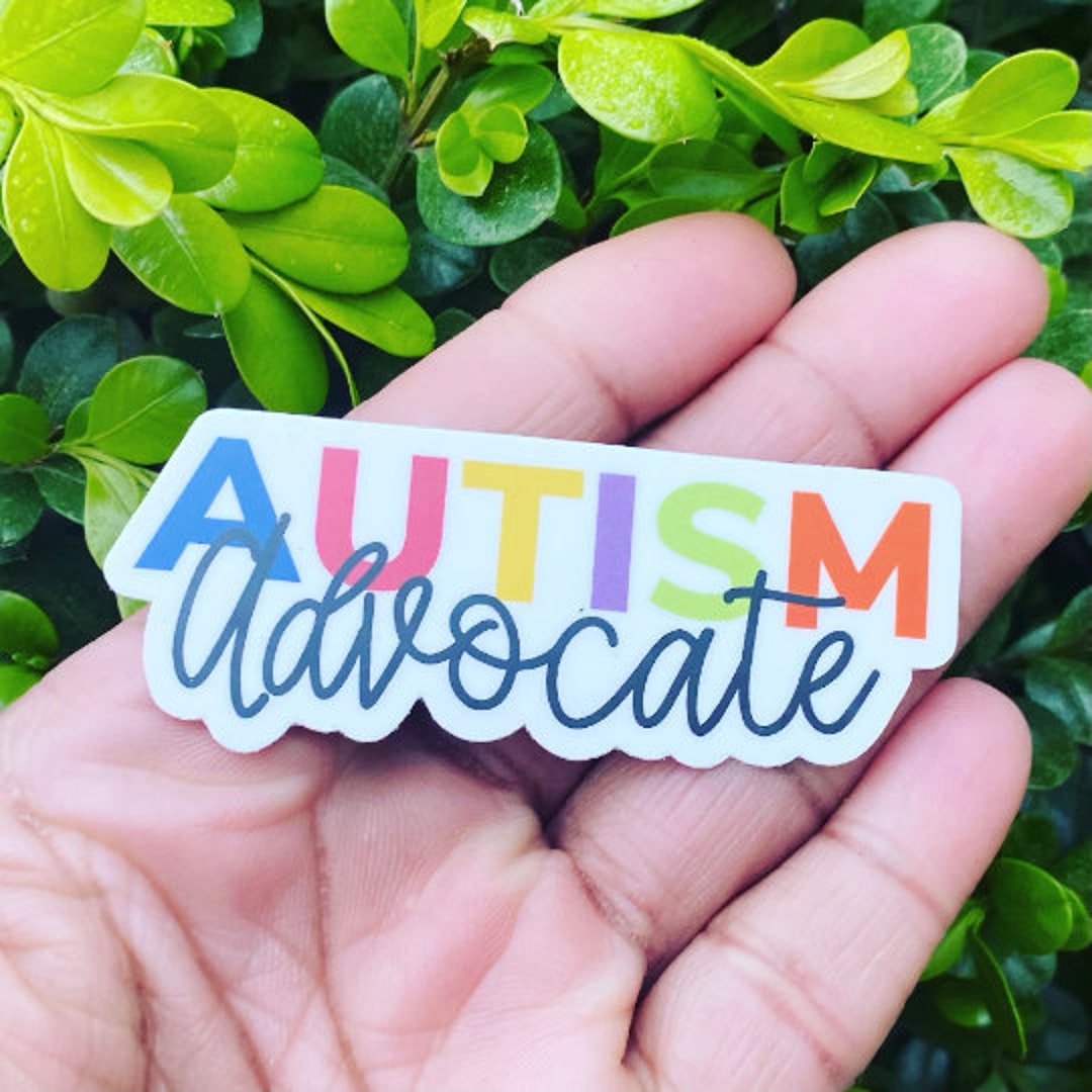Autism Advocate Sticker, Autism Awareness Sticker, Autism Laptop ...