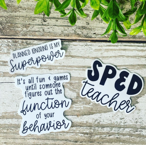 Special Education Sticker Pack Special Ed Teacher Sticker | Etsy