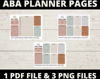 Rbt Session Notes - Etsy