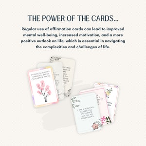 Positive Relationships Affirmation Cards for Adults, Self-help ...