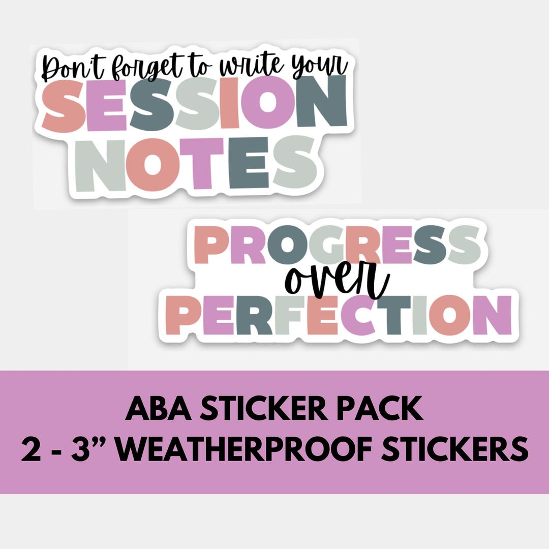 Therapist Sticker Pack, LPC Paraphernalia, Don’t Forget to Write Your ...