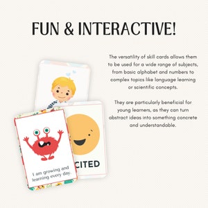 Emotions and Self Regulation Cards, Homeschool Flashcards, Social ...