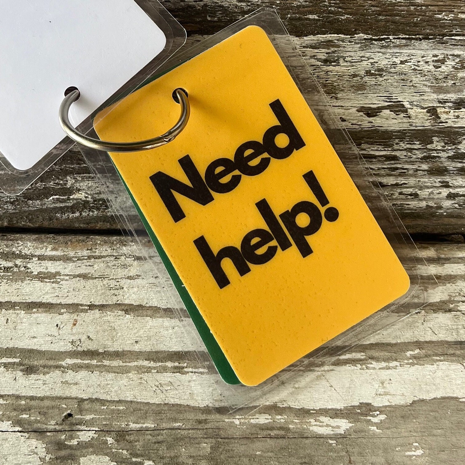 Behavior Support Badge Reel, Communication Card Lanyard, Special ...