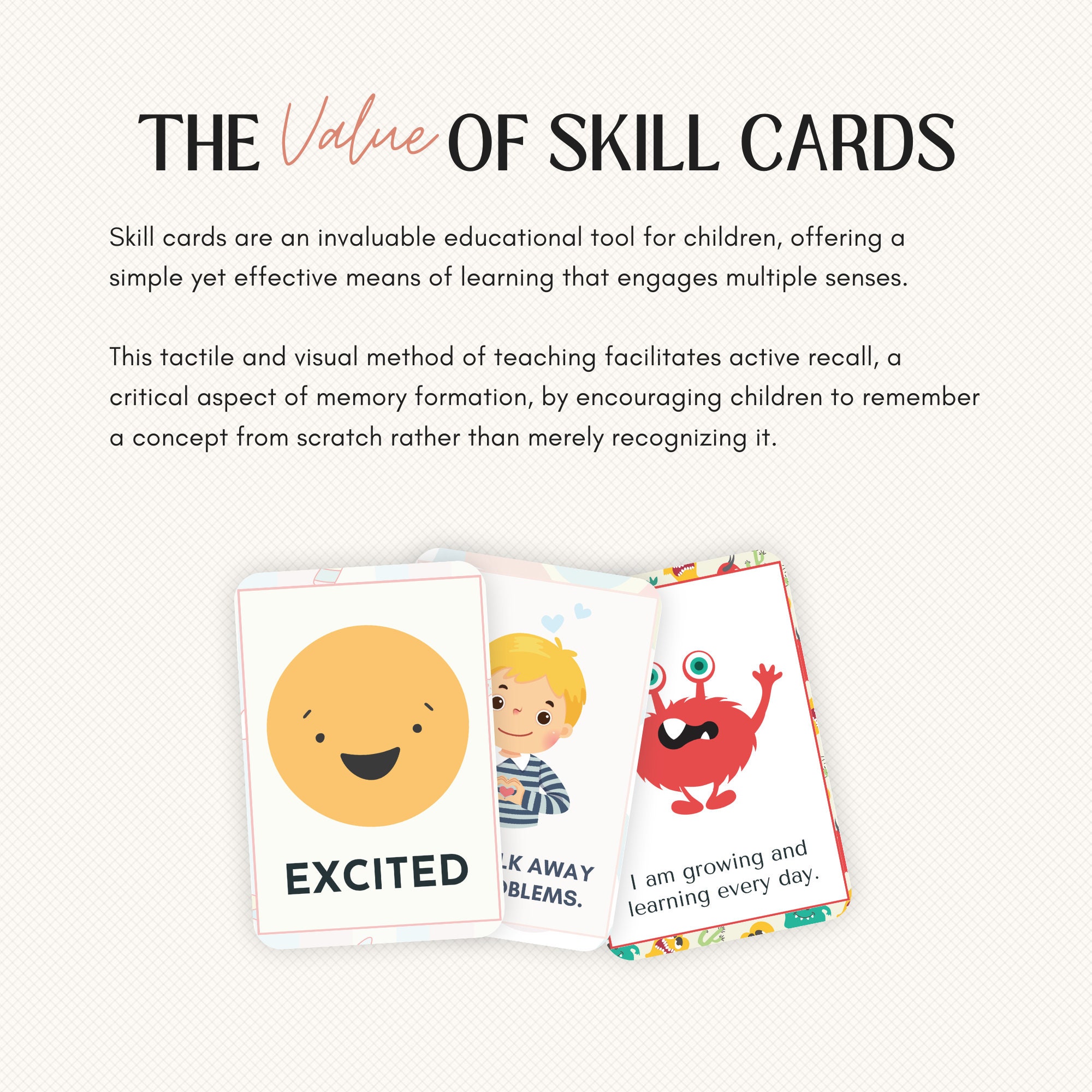 Emotions and Self Regulation Cards, Homeschool Flashcards, Social ...