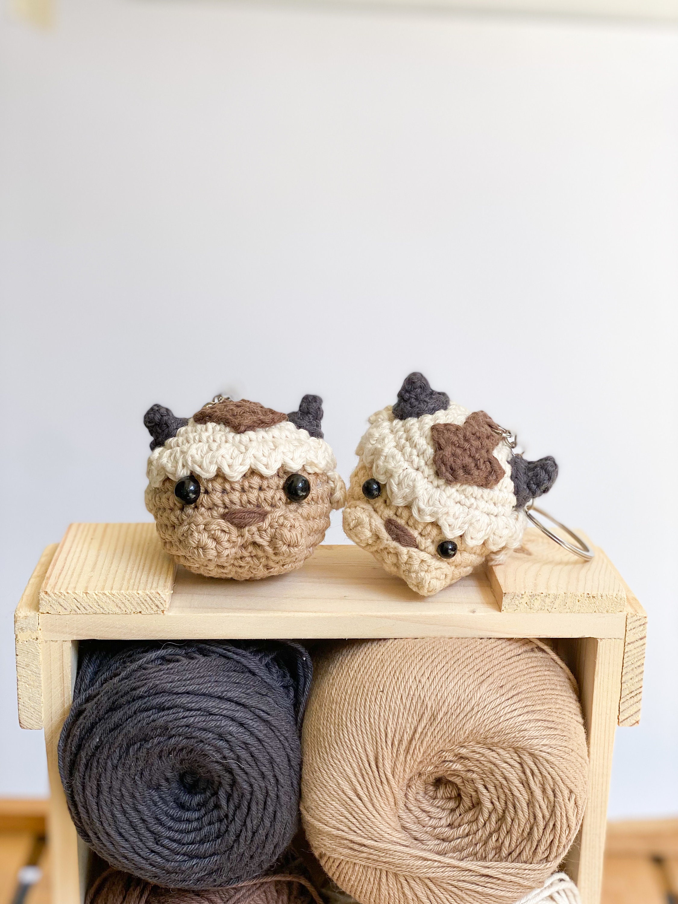 Appa Keychain Crochet PDF Pattern - Etsy UK