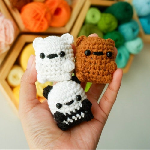 Mini Bear Amigurumi Crochet Pattern - Etsy