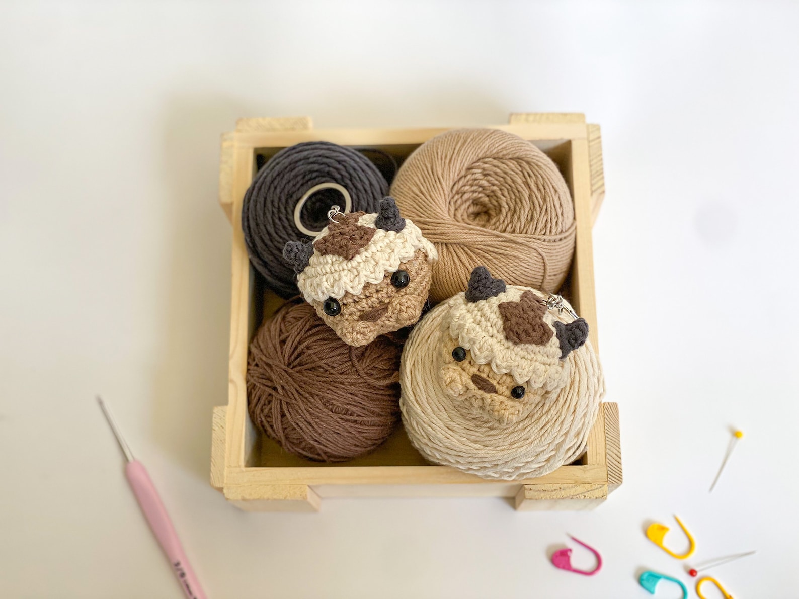 Appa Keychain Crochet PDF Pattern - Etsy UK
