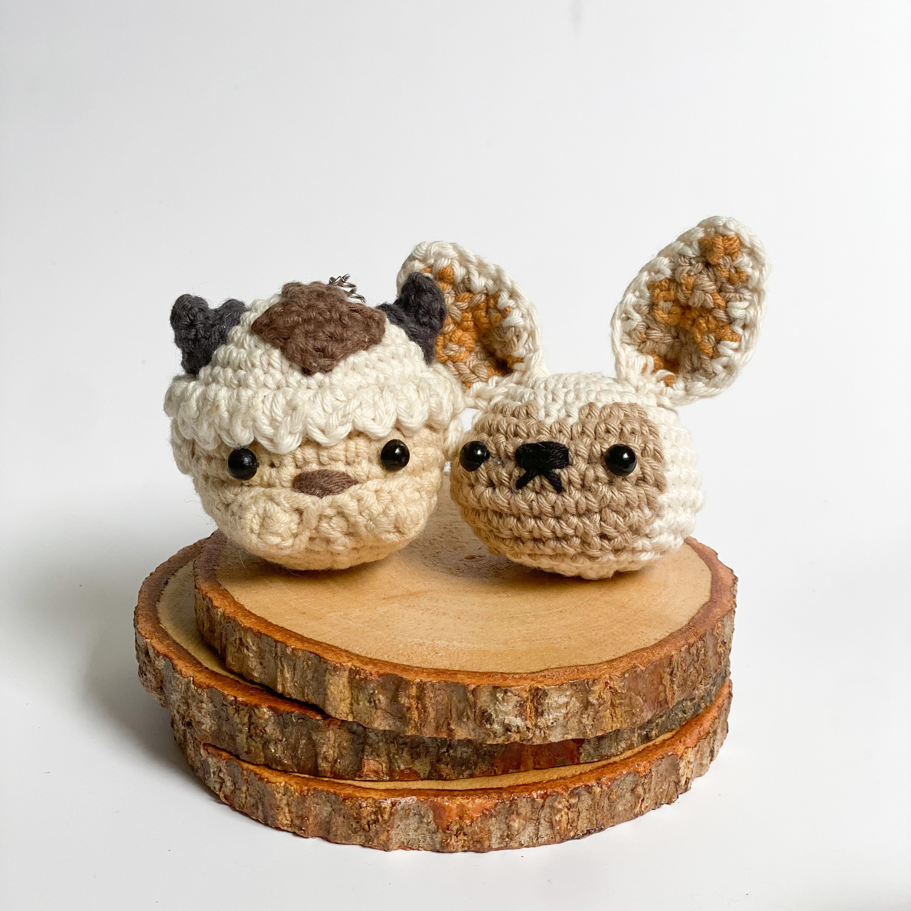 Momo Keychain Crochet PDF Pattern - Etsy