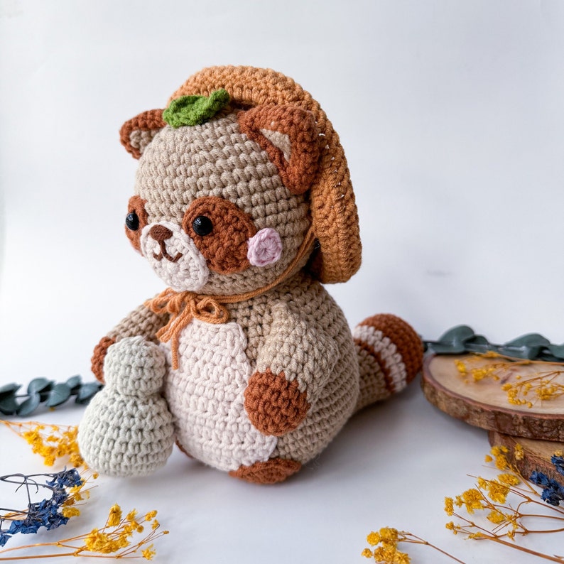 Tori the Tanuki Crochet Pattern - Etsy