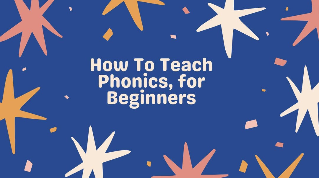How to Teach Your Child Phonics for Beginners - Etsy