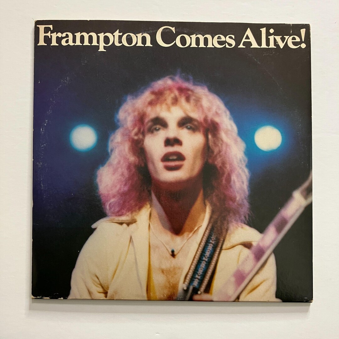 Peter Frampton Frampton Comes Alive Vintage Vinyl Lp Record 1976 Etsy