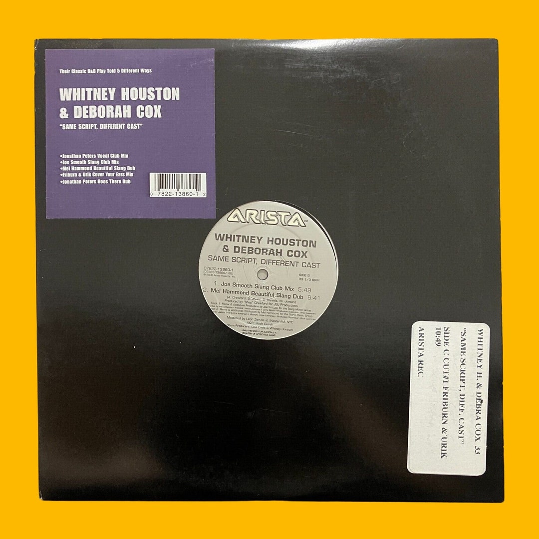 Whitney Houston Deborah Cox Same Script Different Story Double 12 ...