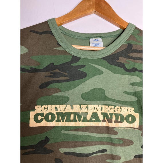Vintage 1985 Arnold Schwarzenegger Commando Women's M… - Gem