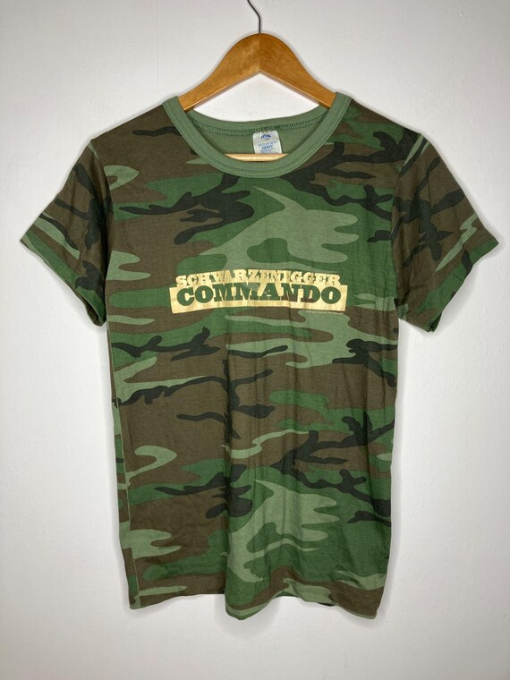 Vintage 1985 Arnold Schwarzenegger Commando Women's M… - Gem