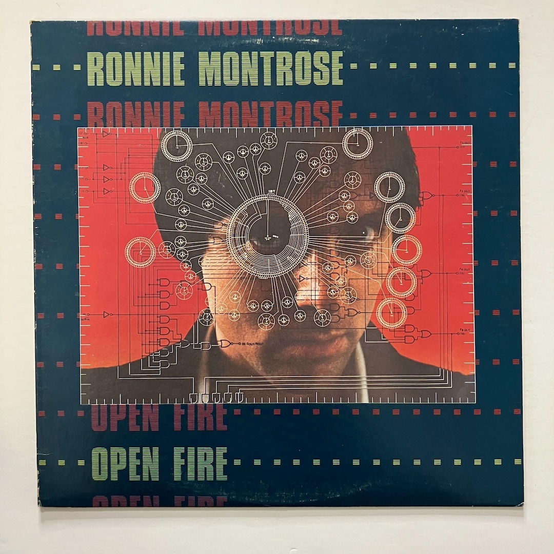 Ronnie Montrose Open Fire Vintage Vinyl LP Record 1978 Produced by ...