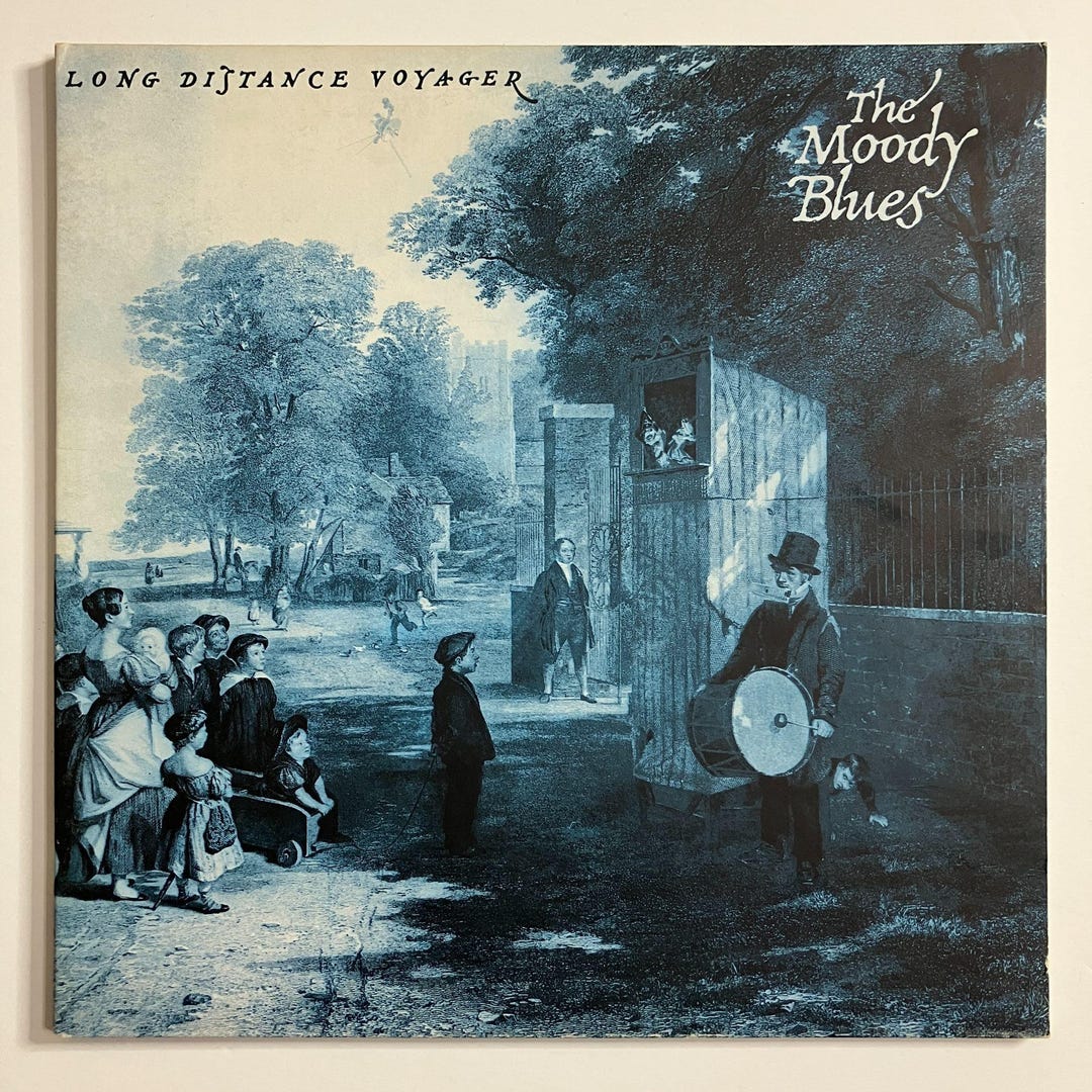 The Moody Blues Long Distance Voyager Vintage Vinyl LP Record 1981 - Etsy