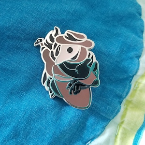 Plague Doctor Hard Enamel Pin - Etsy
