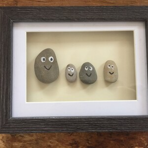 Family Rocks. Various Pebble People. Dad You Rock. Pebble - Etsy