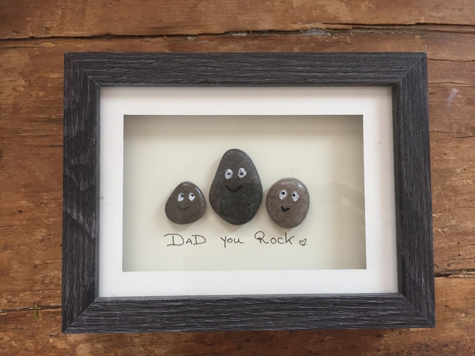 Family Rocks. Various Pebble People. Dad You Rock. Pebble - Etsy