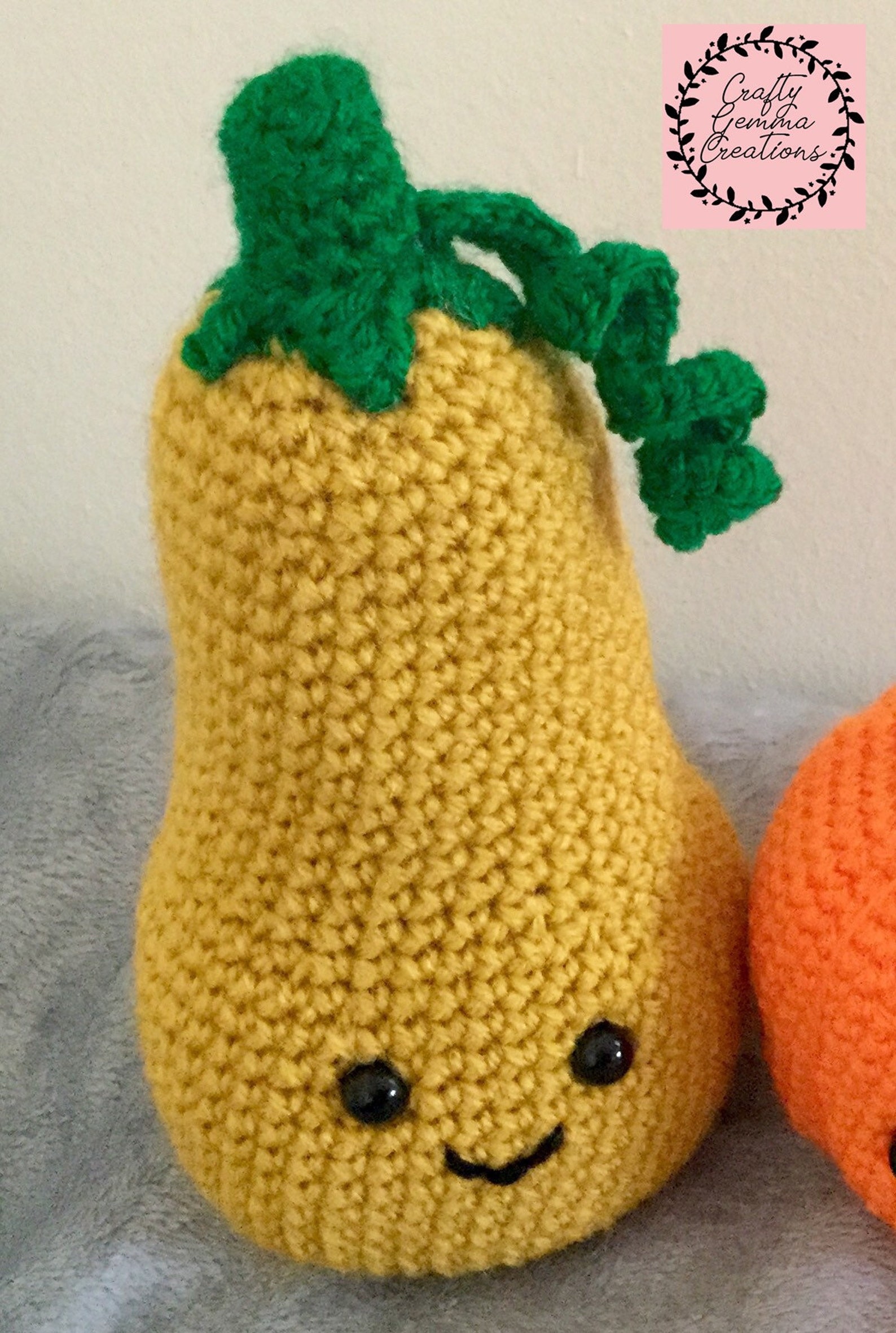 Amigurumi Crochet Pumpkin/squash for Halloween - Crochet Halloween ...