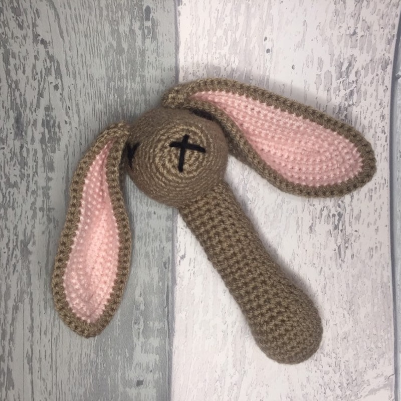 Bunny Rattle - Etsy