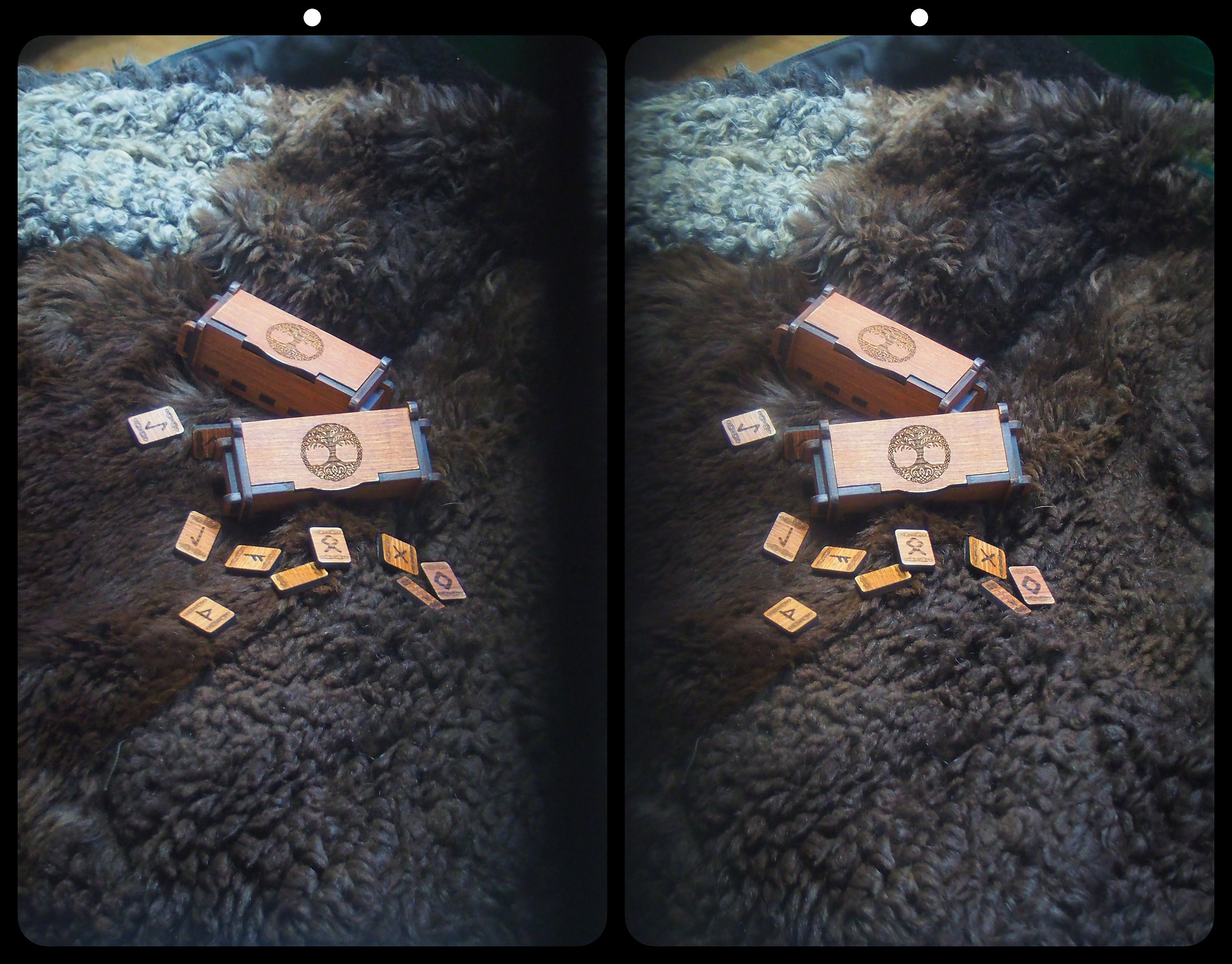 Elder Futhark, Runes, Wooden Box, Ash Tree - Etsy