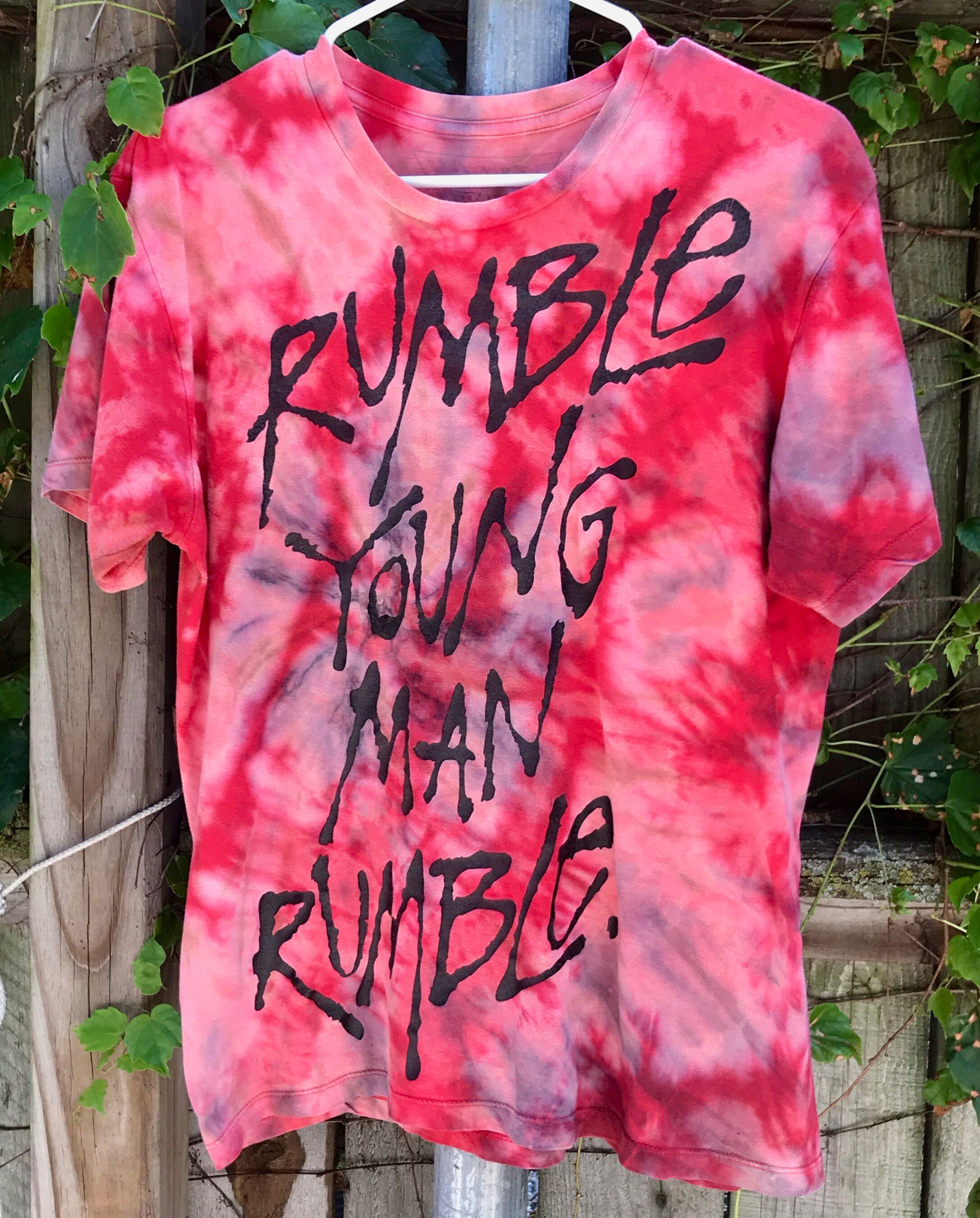 Rumble Young Man Rumble Muhammad Ali Tie-Dye - Etsy México