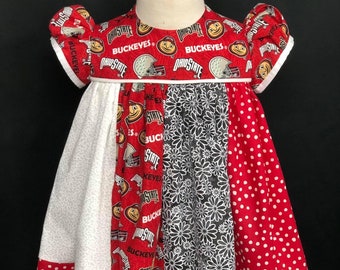 Ohio State Girl Dress - Etsy