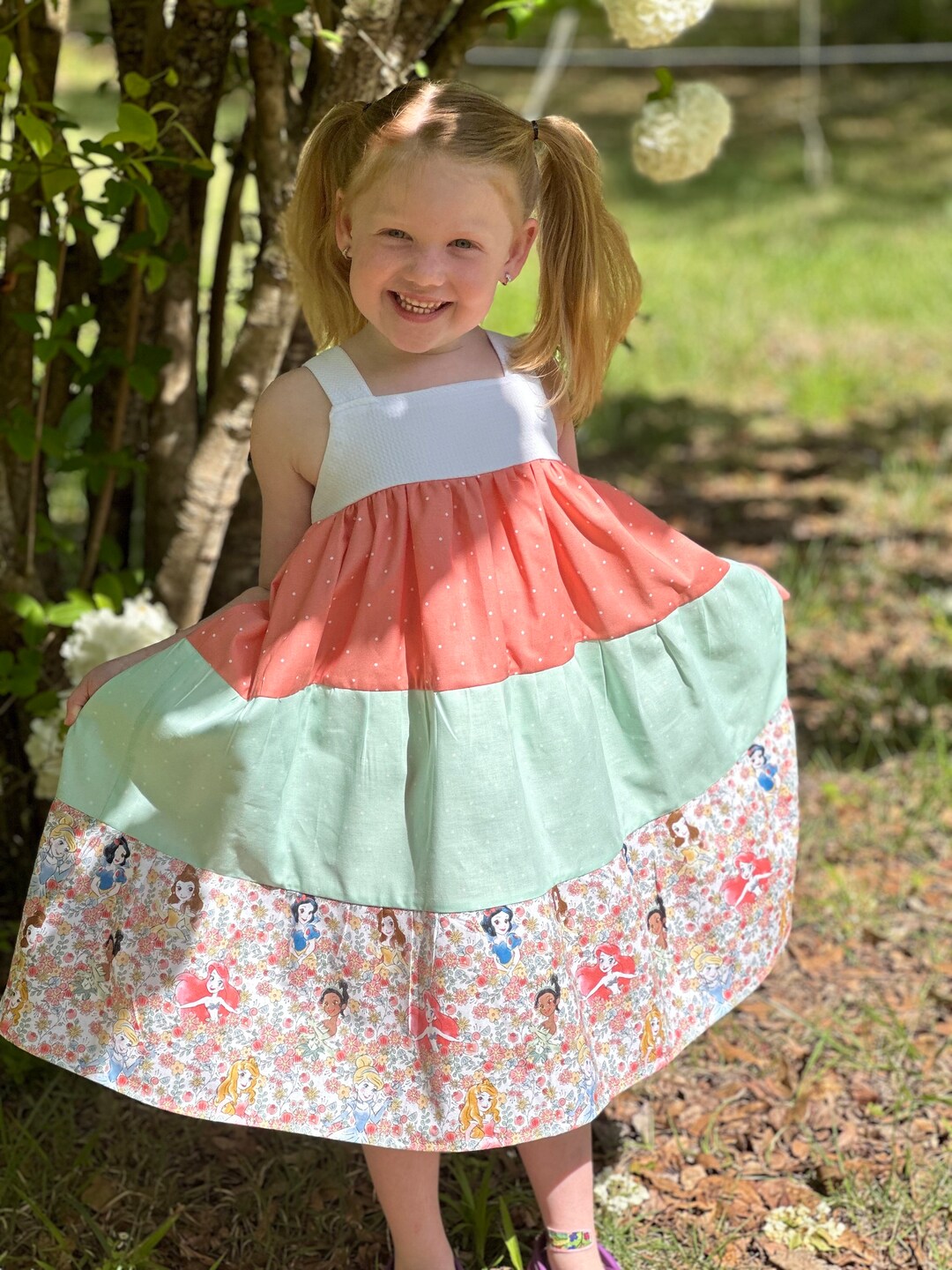 Disney Princess Tiered Twirly Dress - Etsy