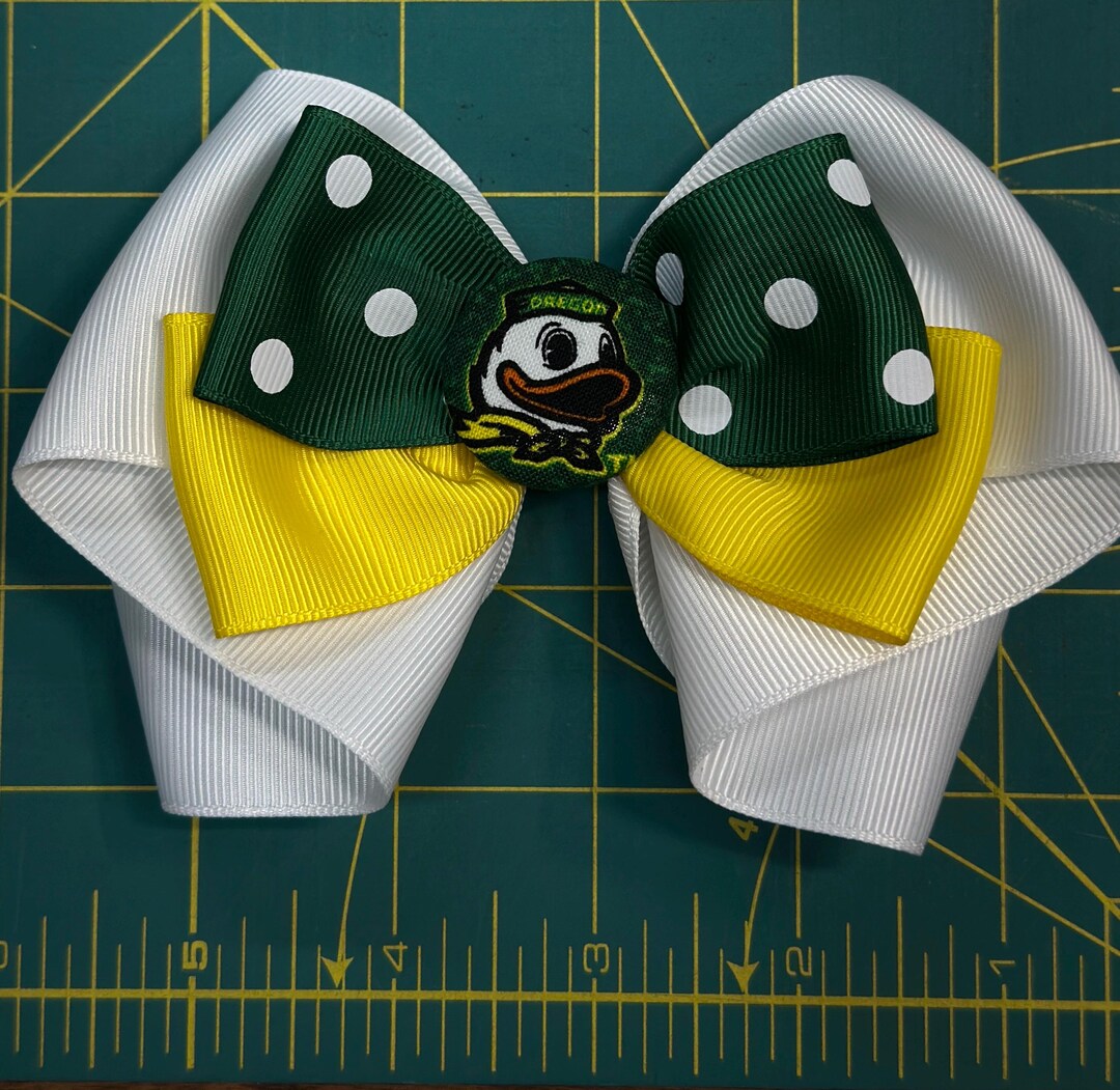 Oregon Ducks Hair Bow - Etsy
