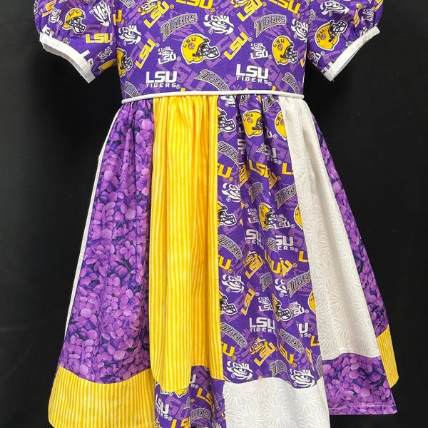 Lsu Game Day Dress - Etsy