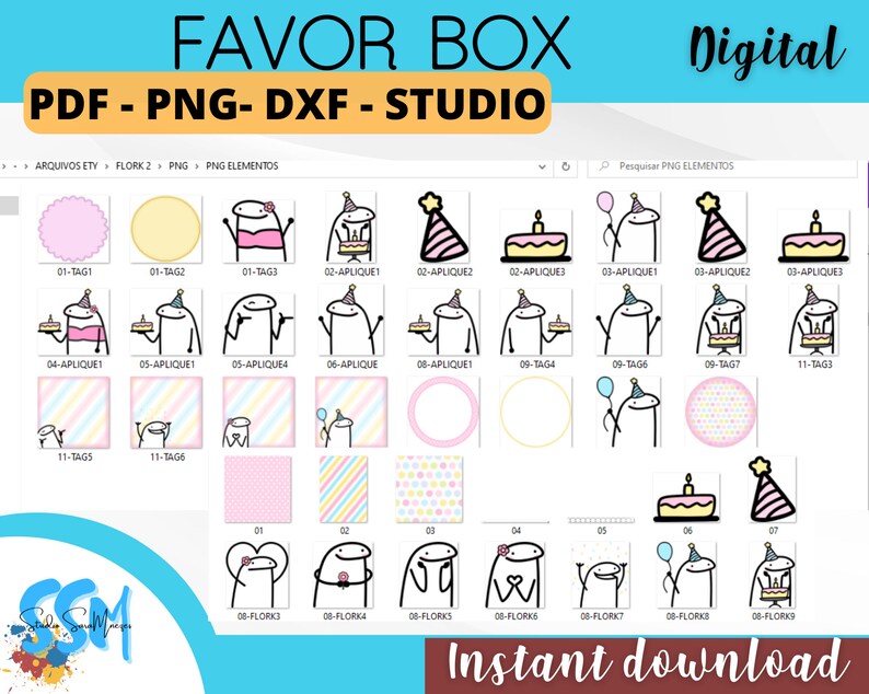 FLORK Favors Boxes Personalized Birthday Decoration Party - Etsy