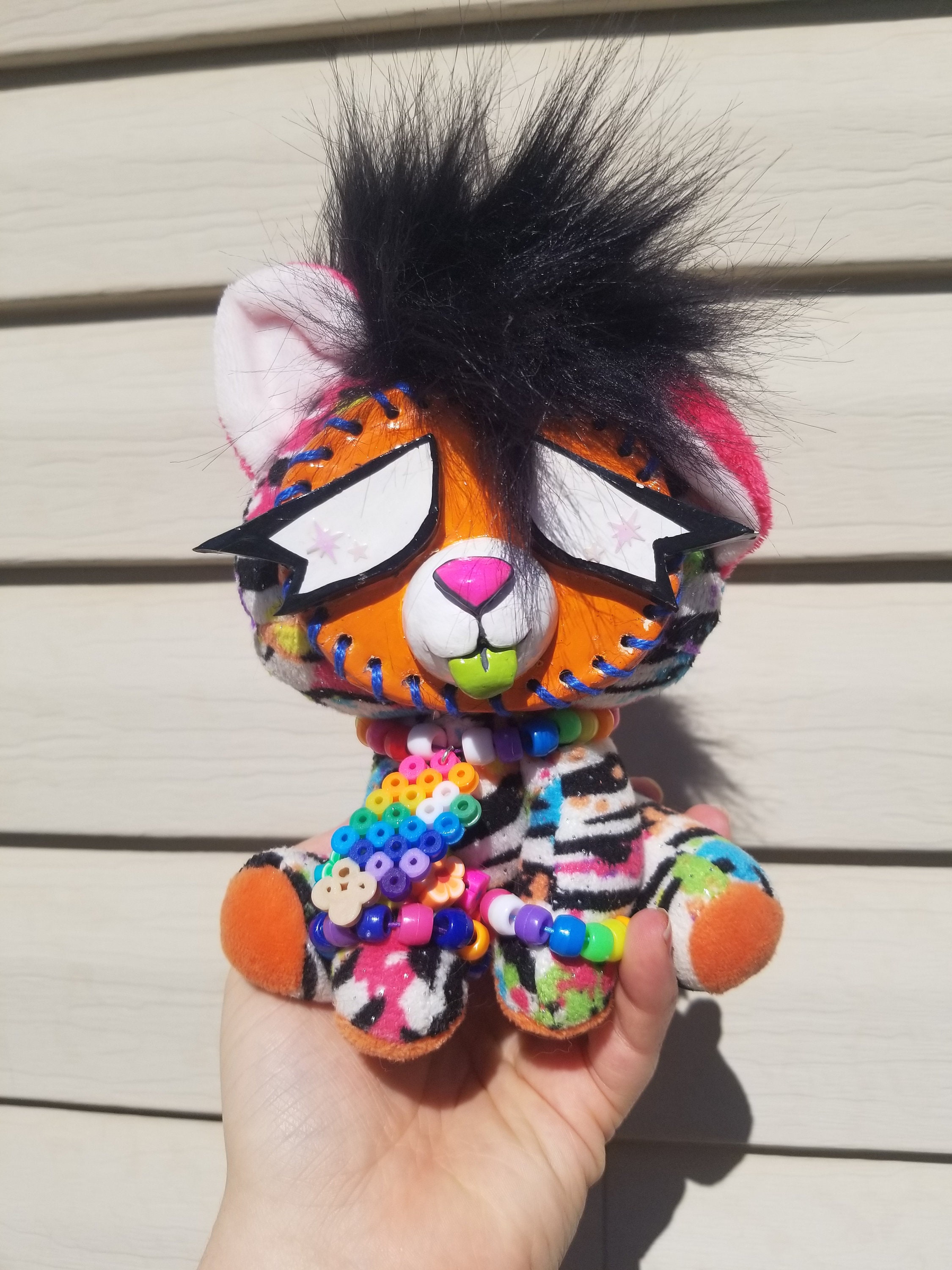 Scenecore Clay Faced Plush - Etsy