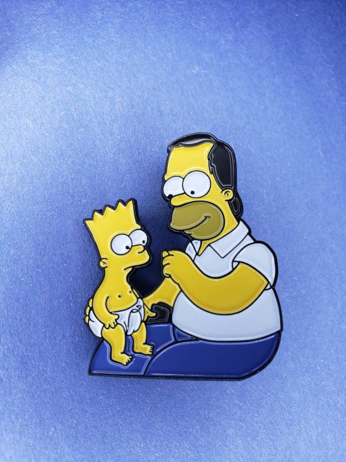 The Simpsons Homer and Baby Bart - Etsy