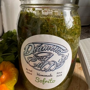Fresh Authentic All Natural Sofrito 16oz Jar Experience, Pure Flavor - Etsy