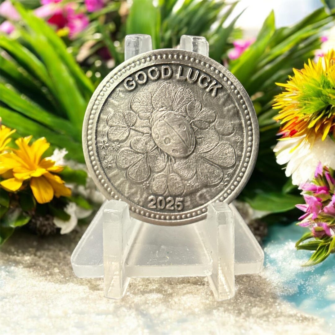 Engraved Lucky Sixpence Coin, 2025 Good Luck Charm - Etsy