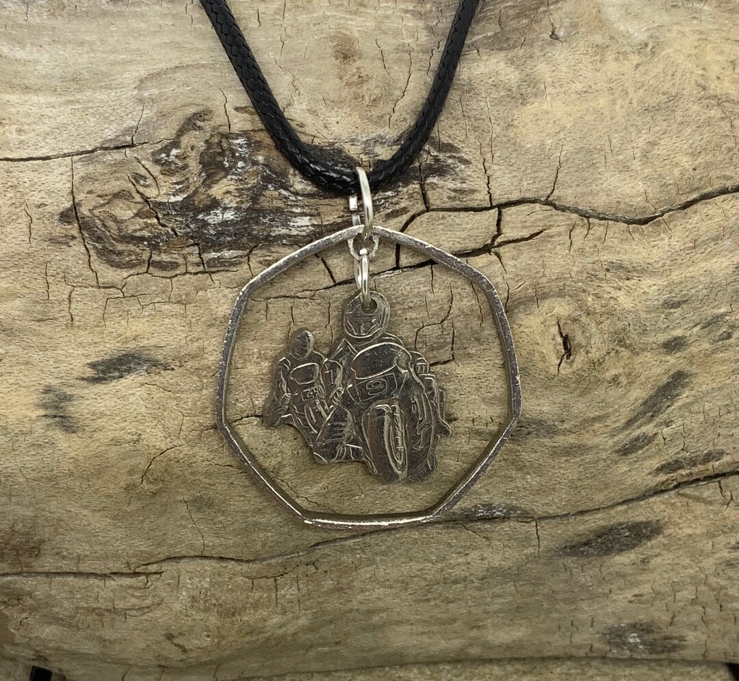 Hand Cut TT Isle of Man 50p Coin, Keyring / Pendant - Etsy UK