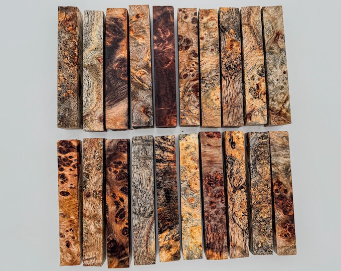 Weru Burl Wood Pen Turning Blanks! (per Piece)very Rare! Check Out ...