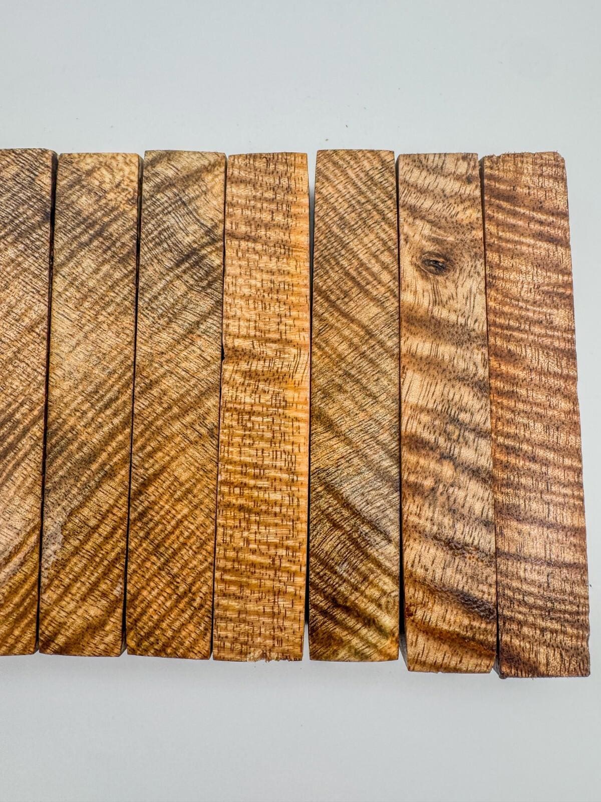 Curly Mango Wood Pen Turning Blanks! (per Piece) Very Impressive Tight ...