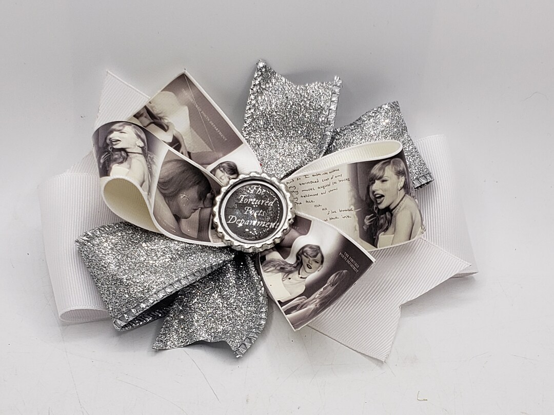 Taylor Swift TTPD MERCH Hairbow the Tortured Poets Department Hair Bow ...