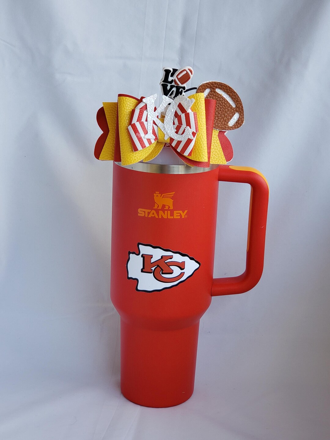 Stanley Cup Straw Bow Accessory Customize Customizable Chiefs Taylor ...