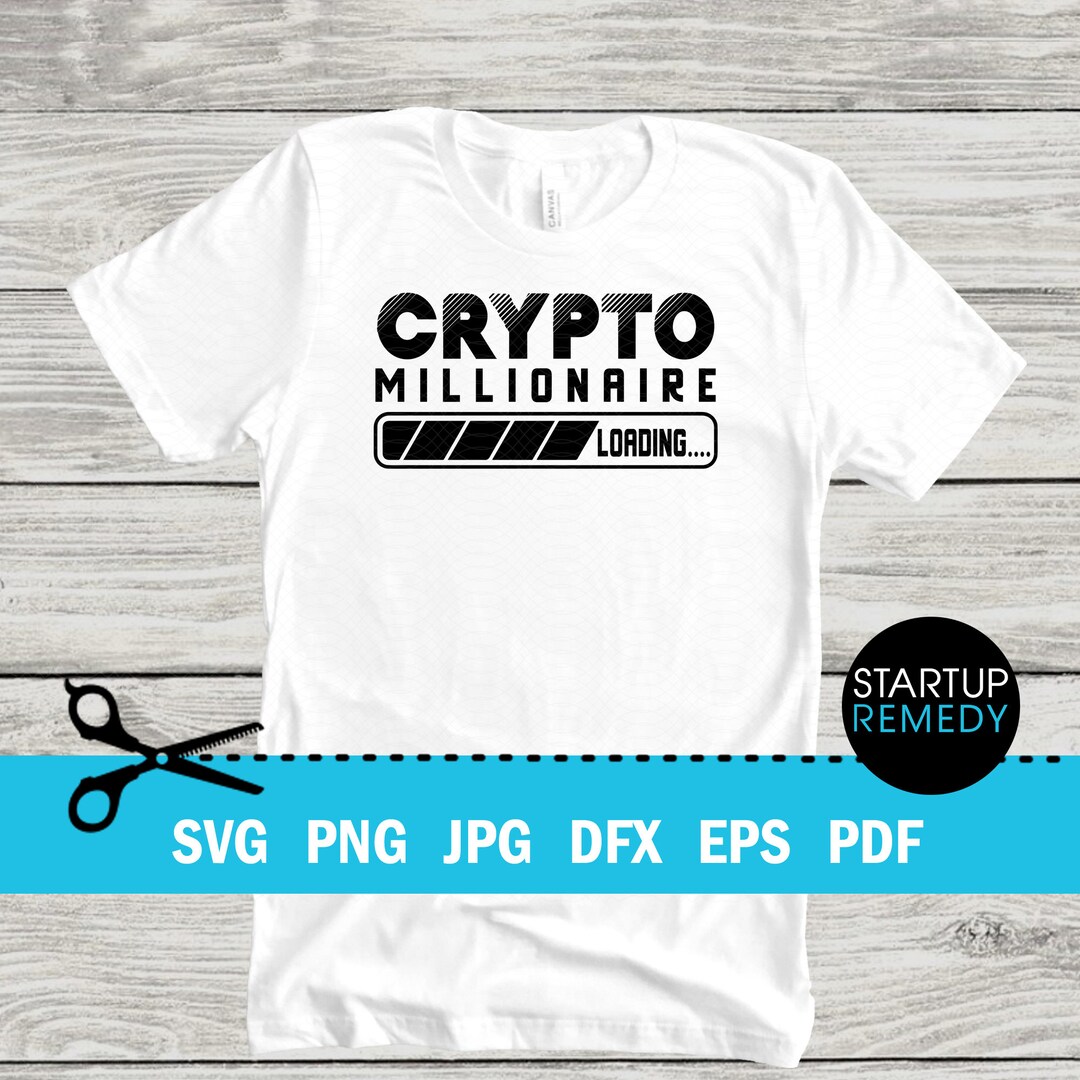 Crypto Millionaire Loading, Bitcoin Svg, Crypto Svg, Cryptocurrency Svg ...