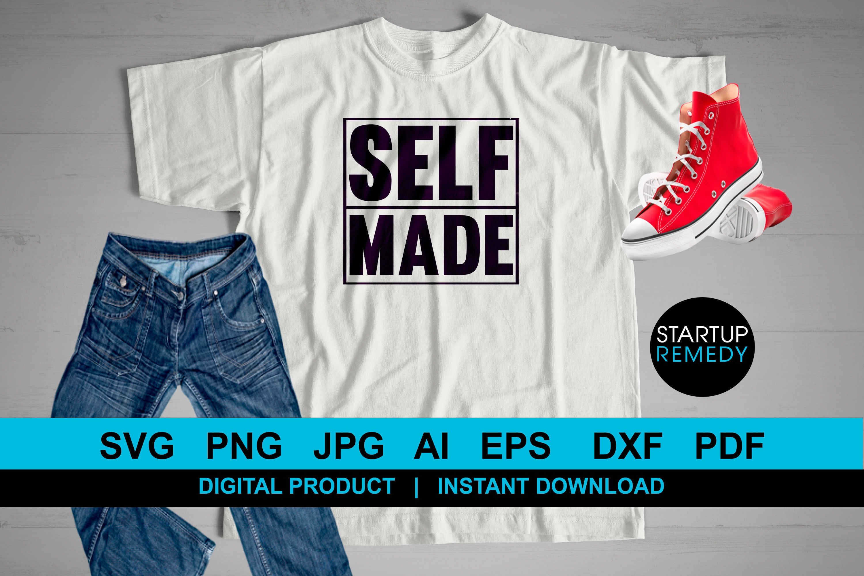 Self Made Entrepreneur Svg, Hustle Svg, Ambitious Svg, SVG Cut Files ...